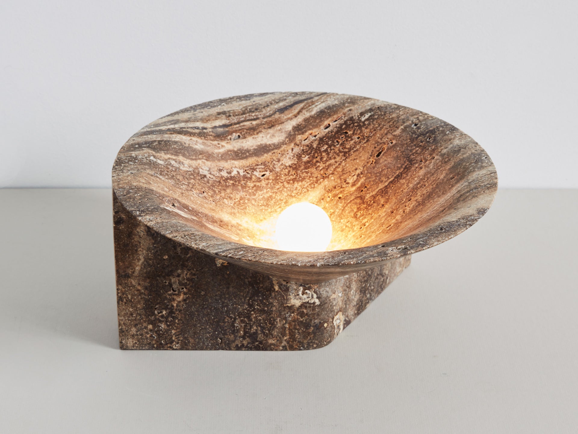 Large Stone Uplight – studio HENRY WILSON